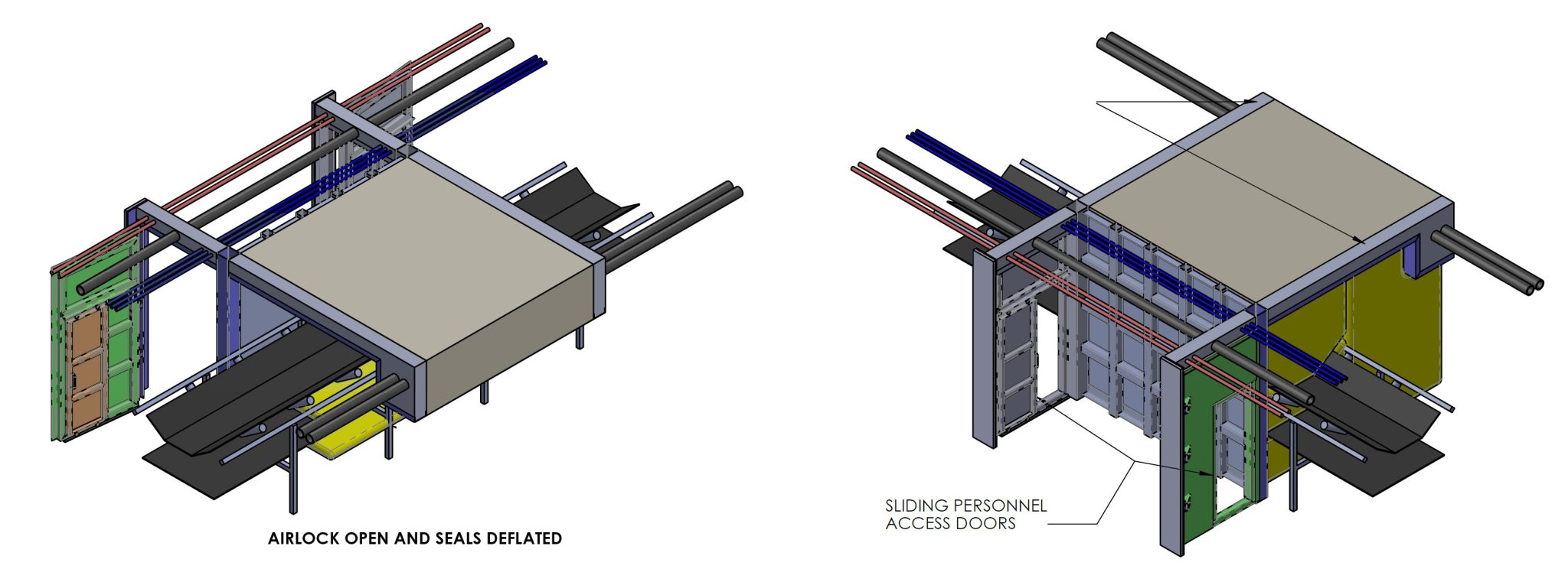 Hybrid conveyor rapid sealing systems - M2P Engineering